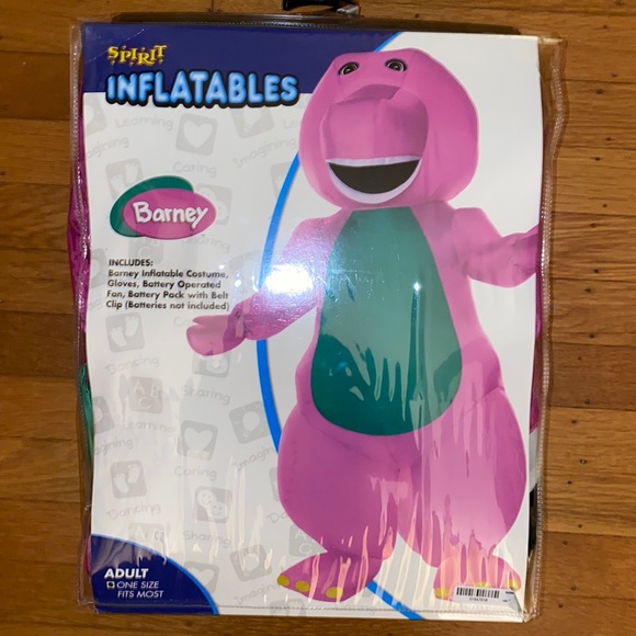Other | Adult Barney Inflatable Costumeperfect For Kids Parties | Poshmark